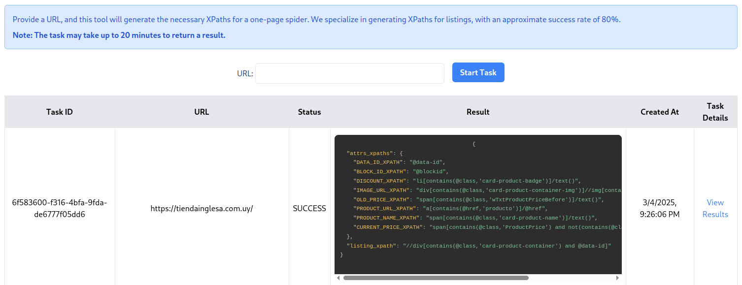 SpiderCreator - Generate Playwright Spiders with AI